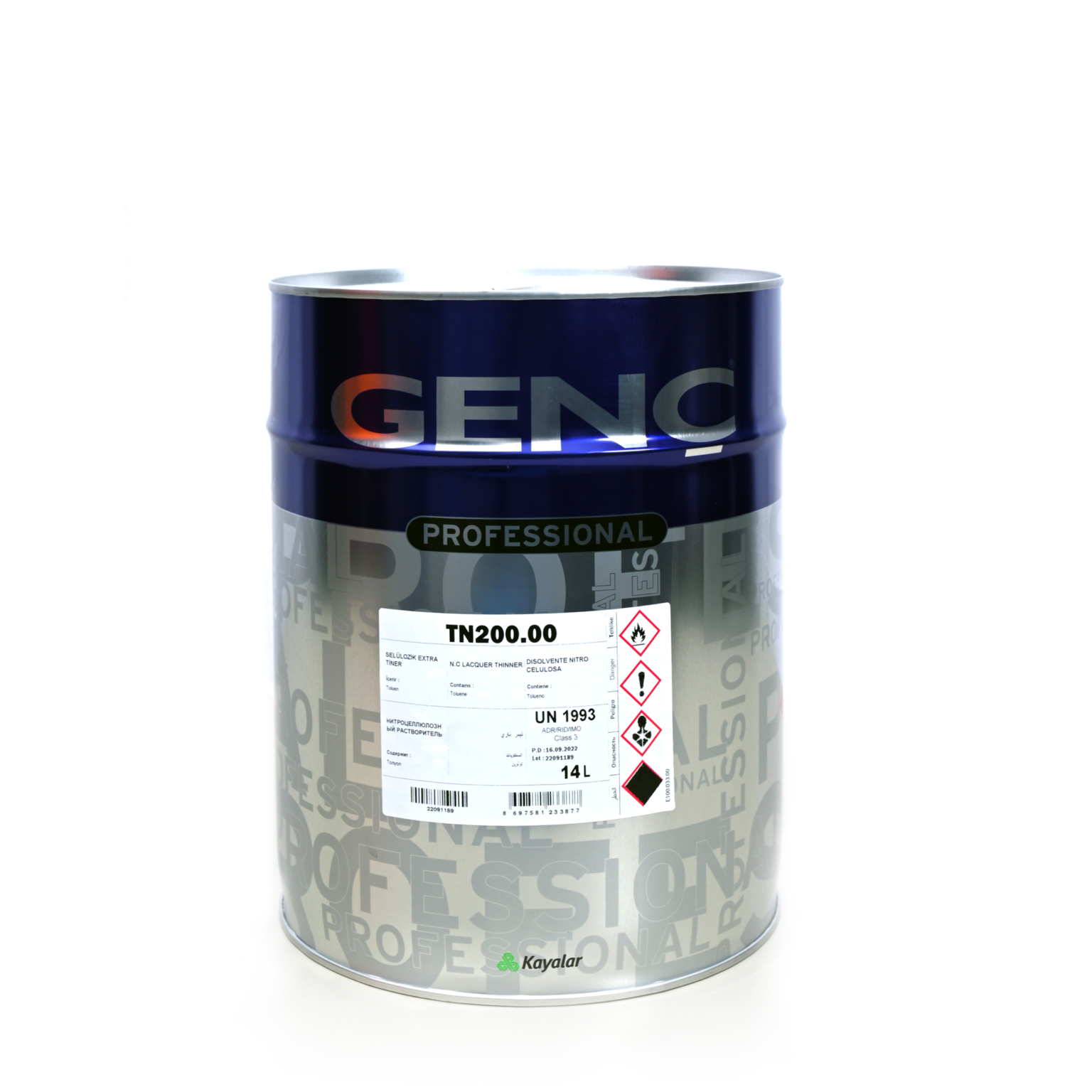 GENC Thinner – MAS Paint